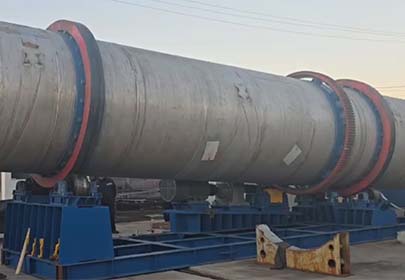 2.5x14m copper concentrate dryer